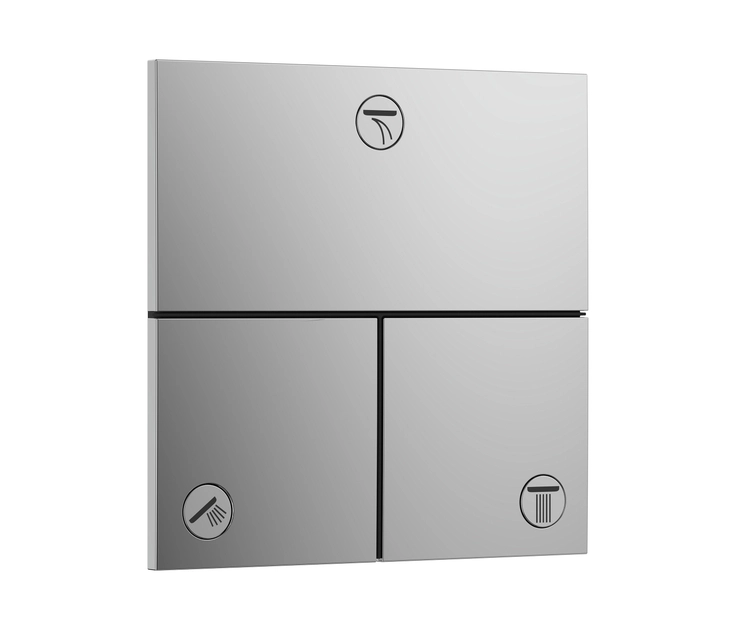 SHOWERSELECT COMFORT E VALVE FOR CONCEALED INSTALLATION FOR 3 FUNCTIONS ...