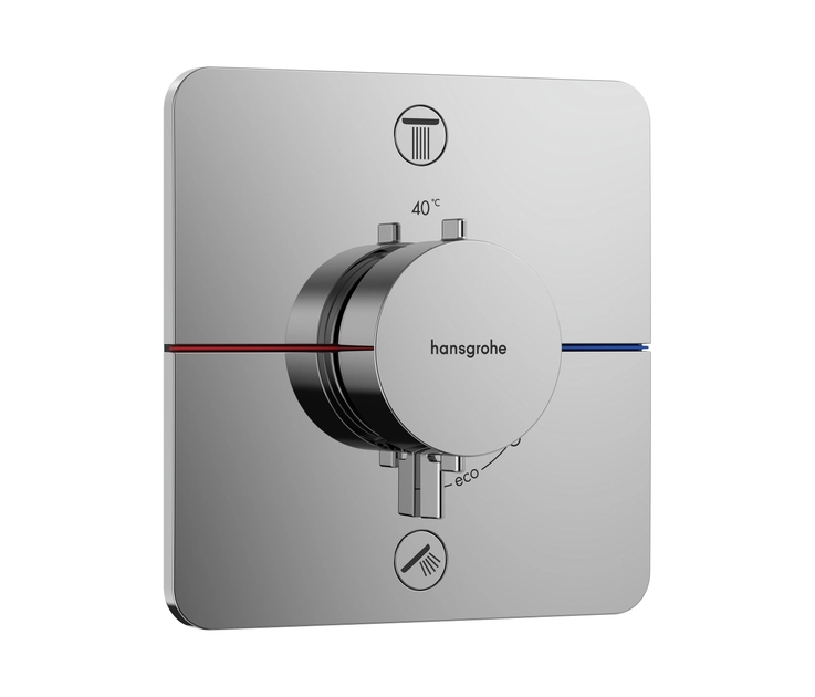 SHOWERSELECT COMFORT Q THERMOSTAT FOR CONCEALED INSTALLATION FOR 2 ...