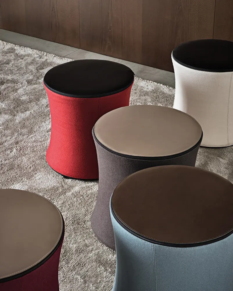 DAVIS "DRUM" POUF - Poufs from Minotti | Architonic