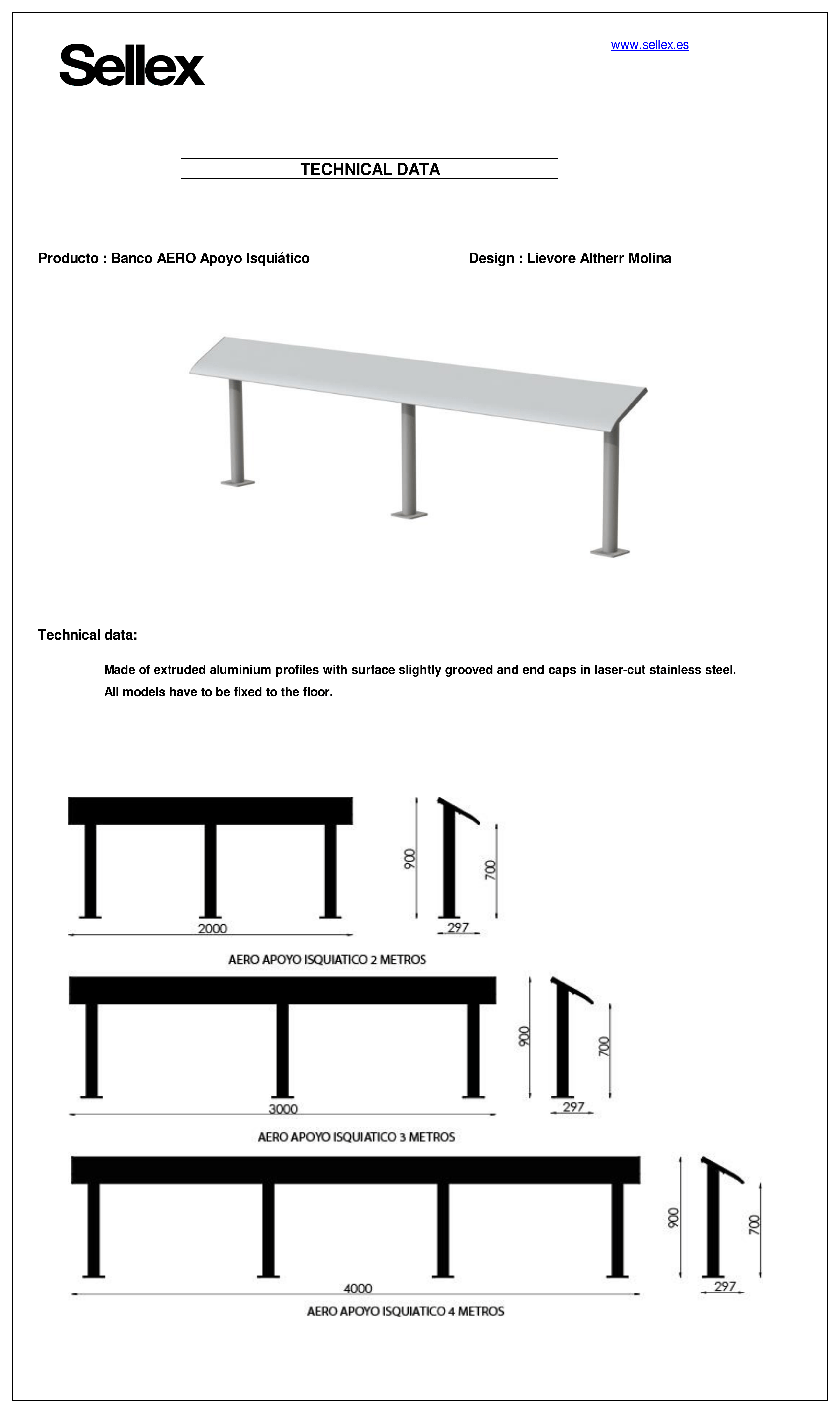 AERO BENCH PERCH - Benches from Sellex | Architonic