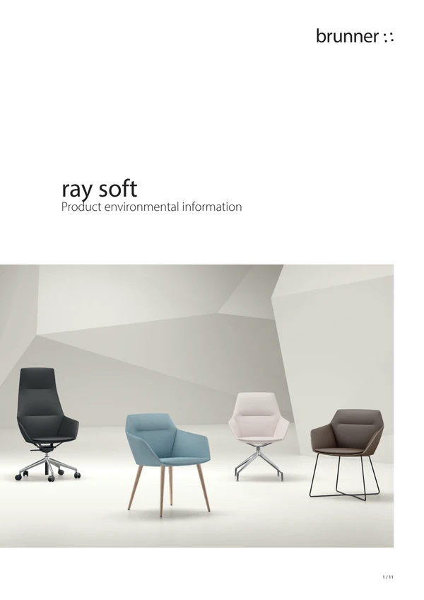 RAY SOFT 9639/A - Office chairs from Brunner | Architonic