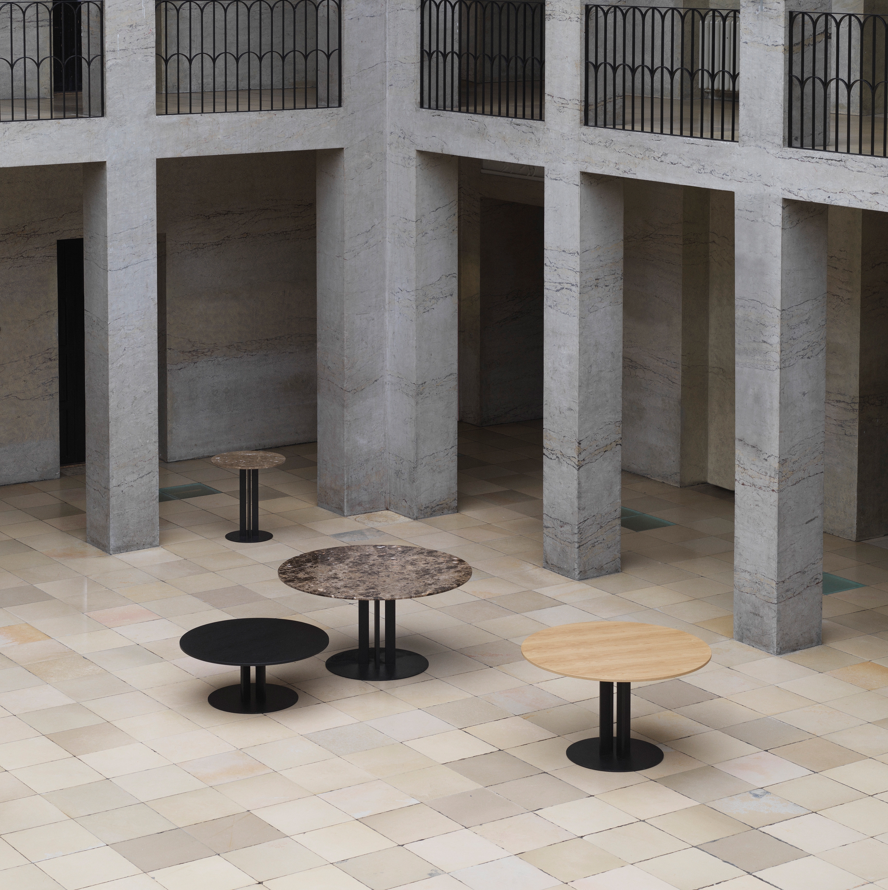 SCALA COFFEE TABLE WHITE MARBLE - Coffee tables from Normann Copenhagen ...