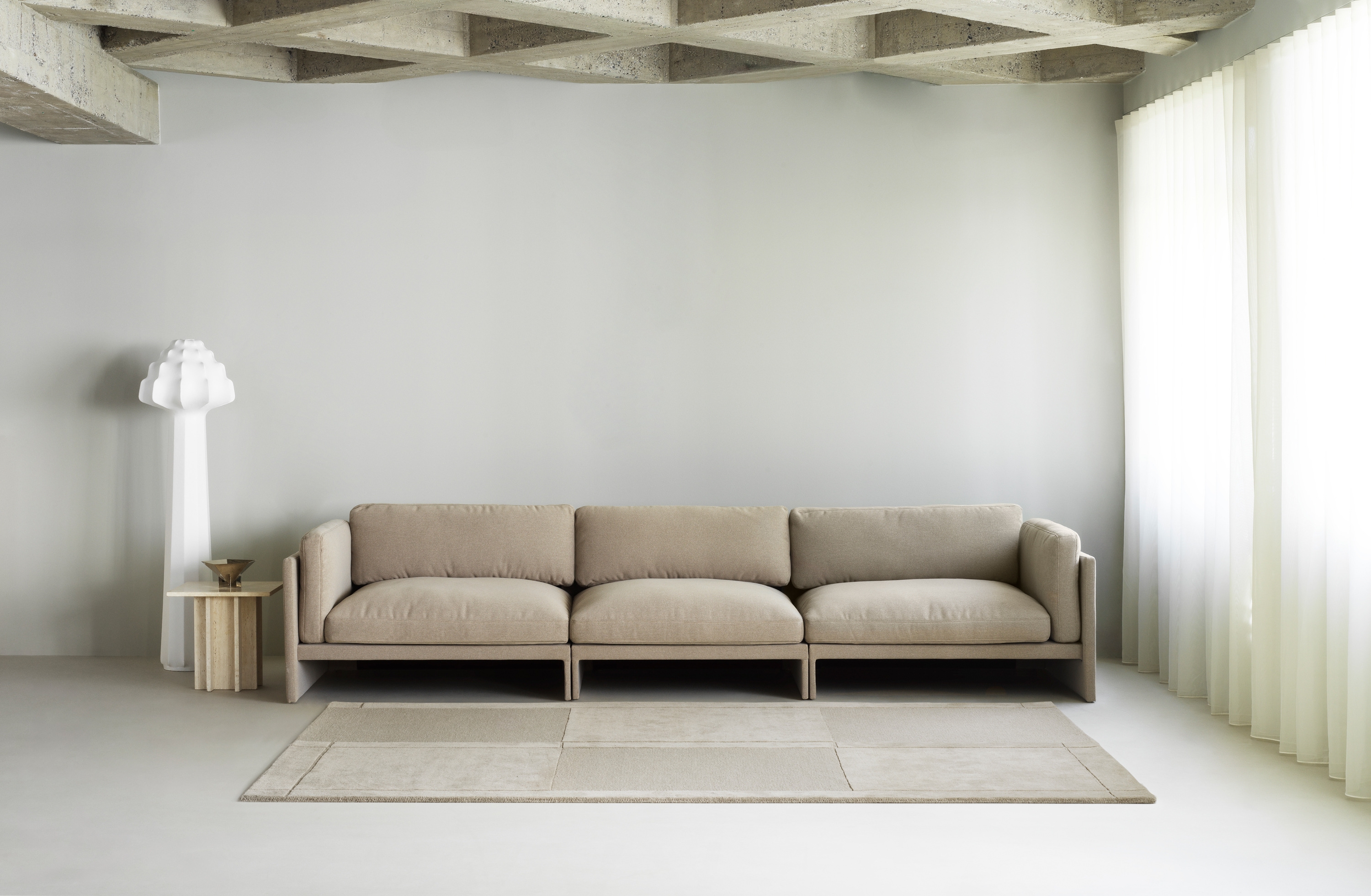 LEVEL RUG Ø280 CM - WARM GREY - Rugs from Normann Copenhagen | Architonic