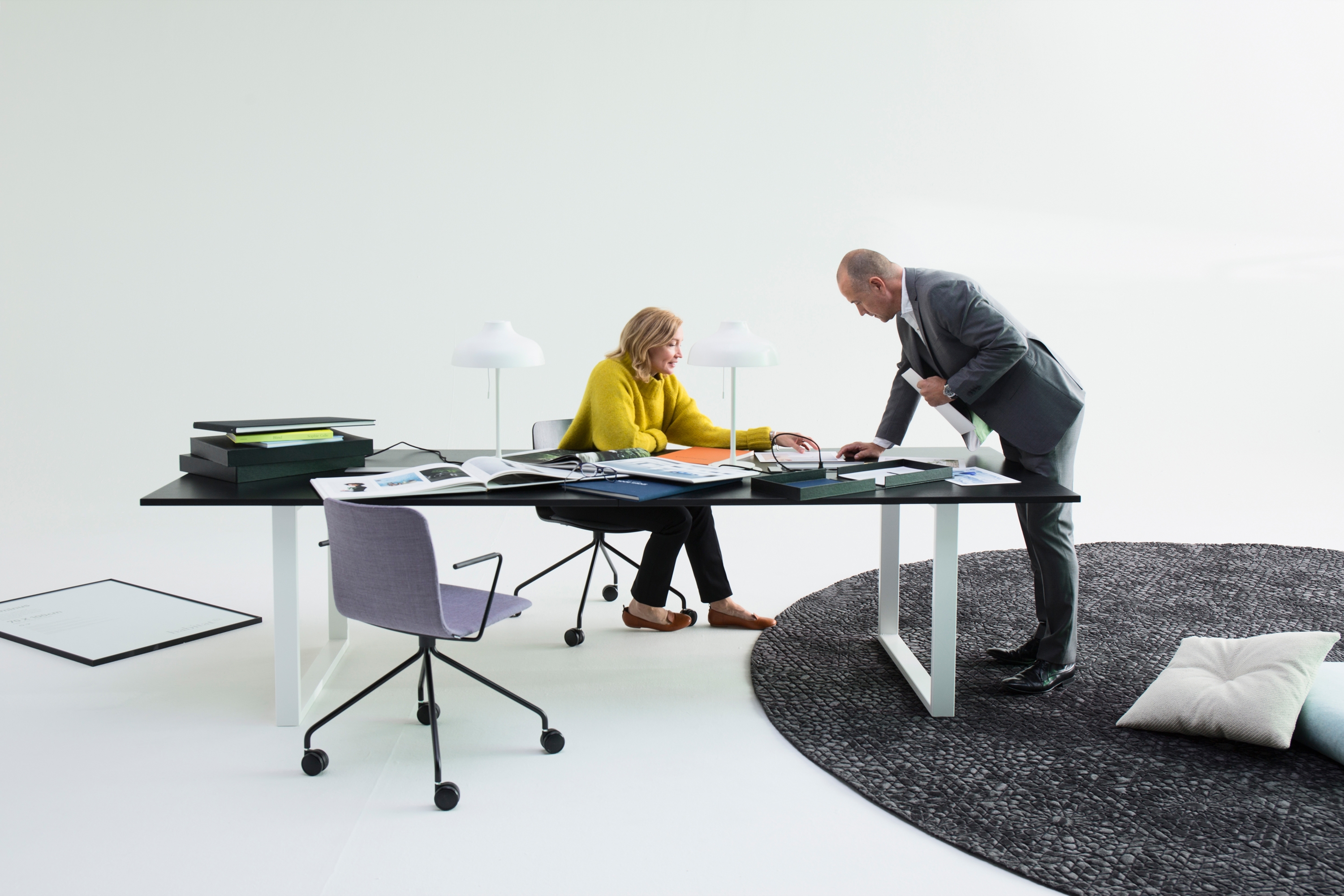 FRANKIE BENCH DESK T-LEG - Contract tables from Martela | Architonic