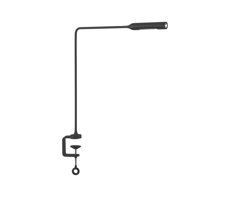 FLO CLAMP | BLACK SOFT-TOUCH - Table lights from LUMINA | Architonic