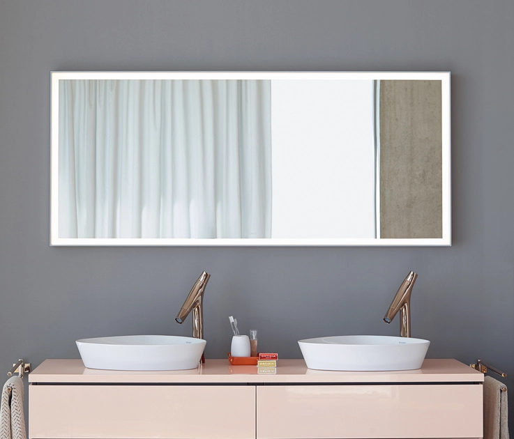 L-CUBE - MIRROR - Bath mirrors from DURAVIT | Architonic