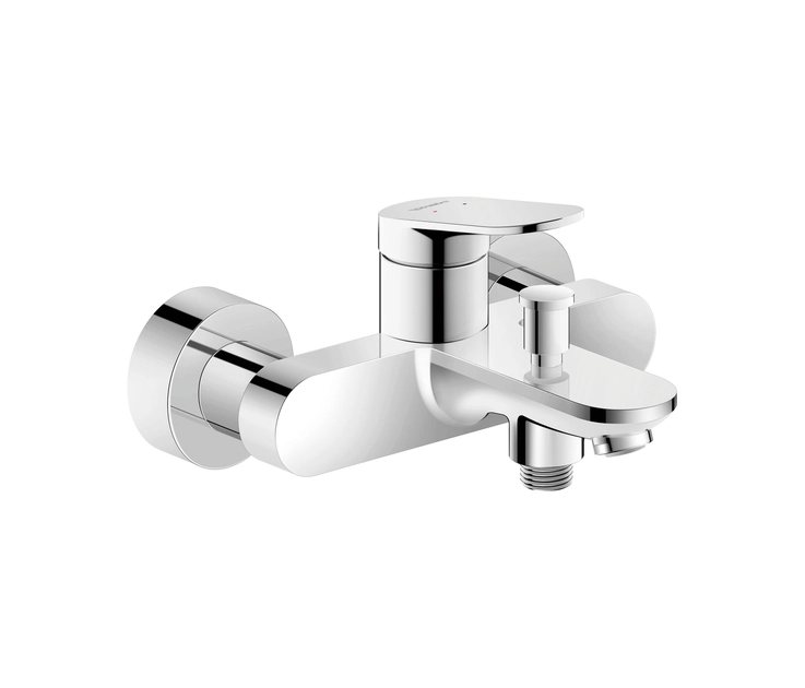 WAVE SINGLE LEVER BATH MIXER FOR EXPOSED INSTALLATION - Bath taps from ...