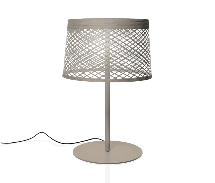 TWIGGY GRID XL OUTDOOR TABLE GREIGE - Table lights from Foscarini ...