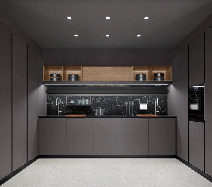 THEA, LAYOUT 01 - Fitted kitchens from Arclinea | Architonic