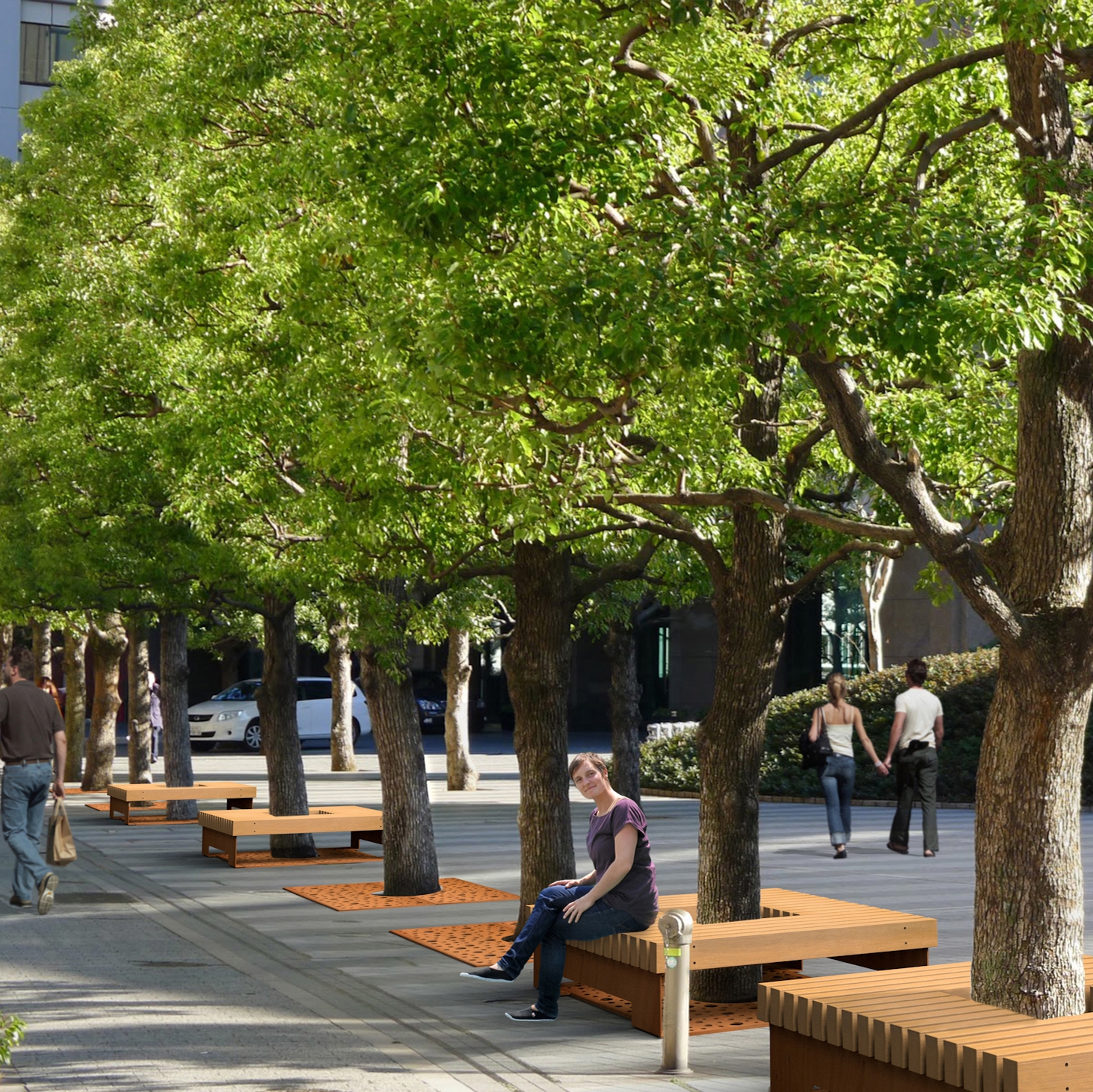 ROUGH & READY TREE TUBS - Plant pots from Streetlife | Architonic