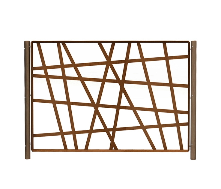 CORTEN WILD' FENCING MODULES – Barandillas de Streetlife | Architonic