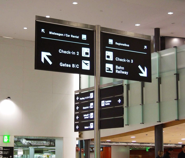 SIGNAGE SYSTEM - PEDESTRIAN WAYFINDING - MASTS - Symbols / Signs from ...