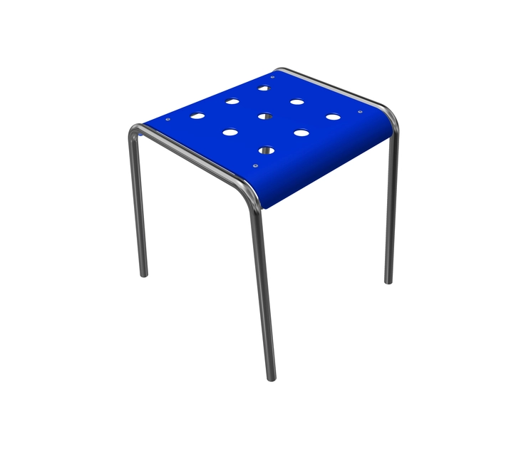 STELLA STOOL WITH FOUR-LEG BASE - Stools from BURRI | Architonic