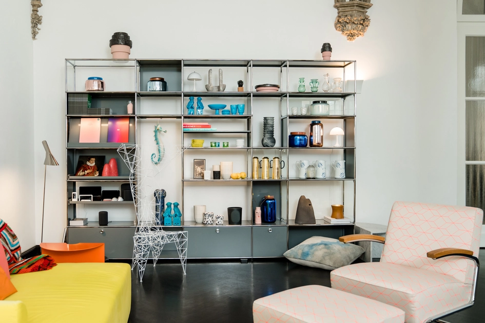USM HALLER SHELVING | MID-GRAY - Shelving from USM | Architonic