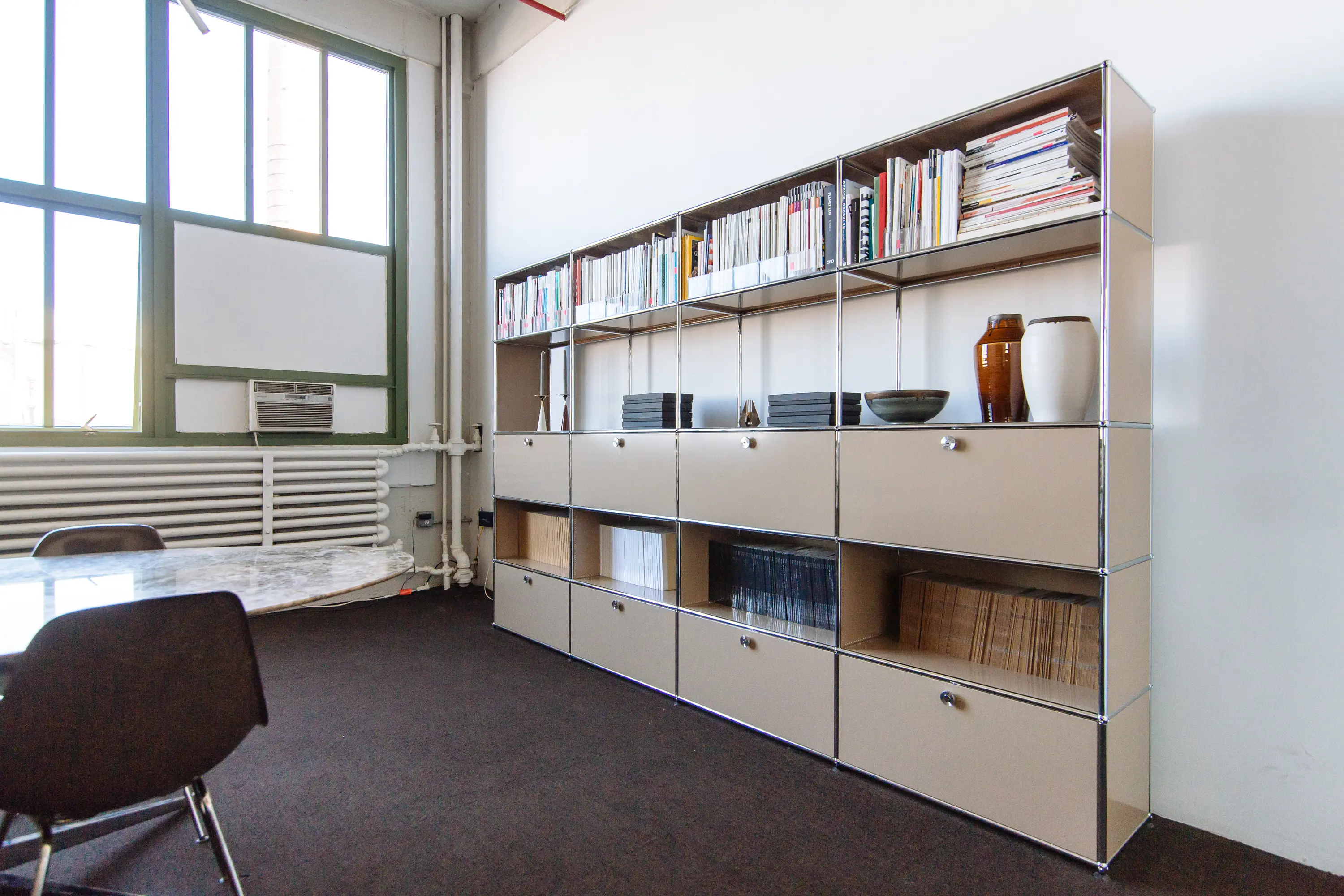USM HALLER SHELVING | USM BEIGE - Shelving from USM | Architonic