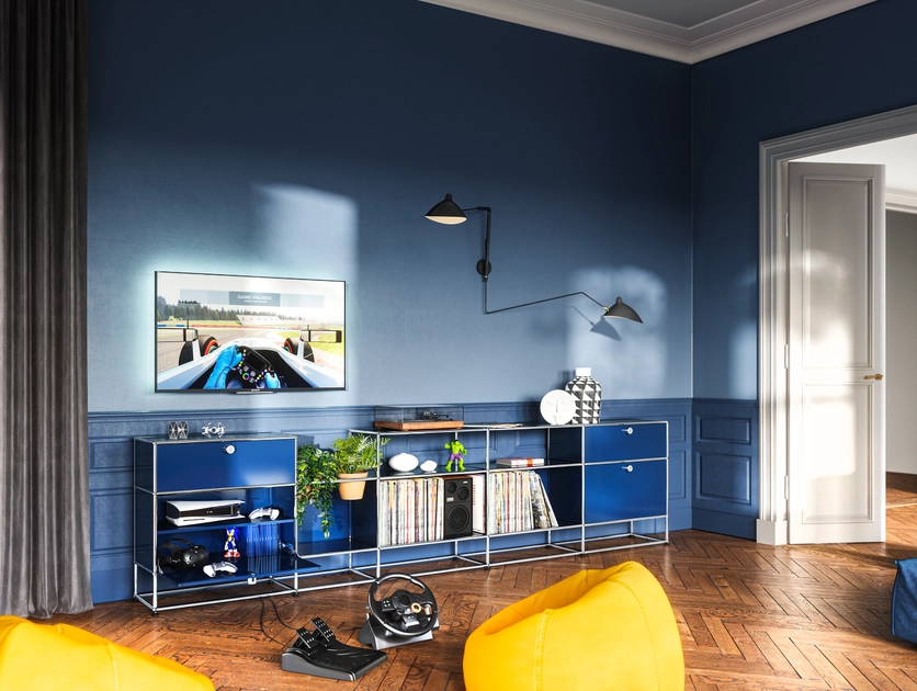 USM HALLER SIDEBOARD | GENTIAN BLUE – Aparadores de USM | Architonic