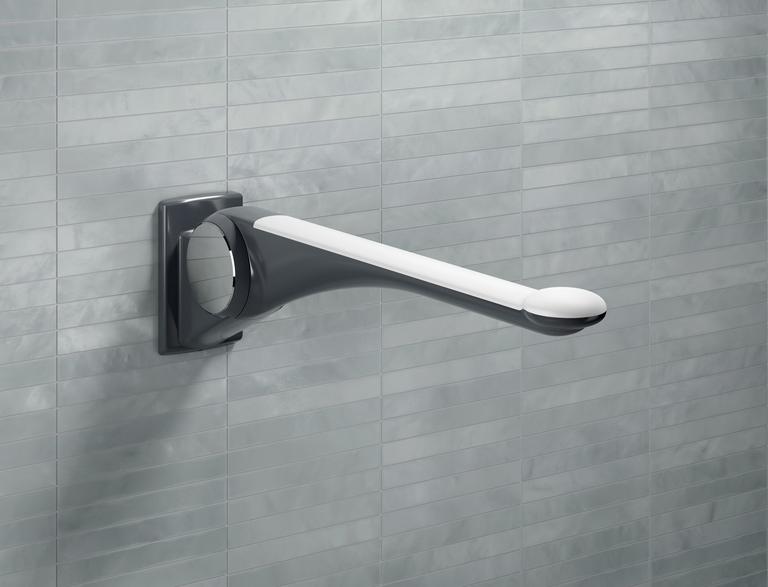 L-SHAPED SUPPORT RAIL - Grab rails from HEWI | Architonic