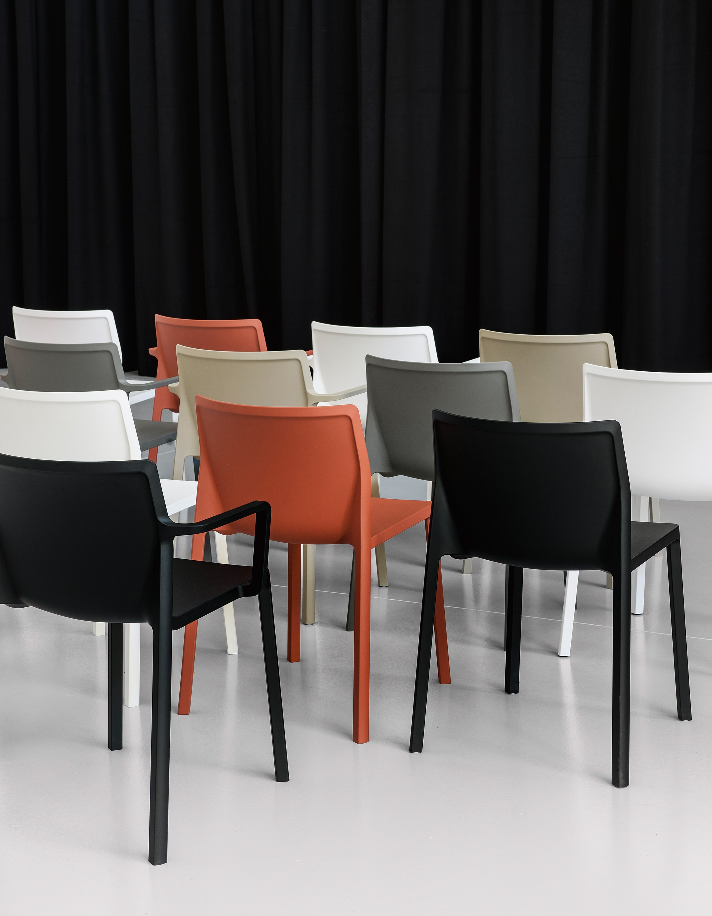 LP CHAIR – REMOVABLE FRONTAL UPHOLSTERED - Chairs from Kristalia ...