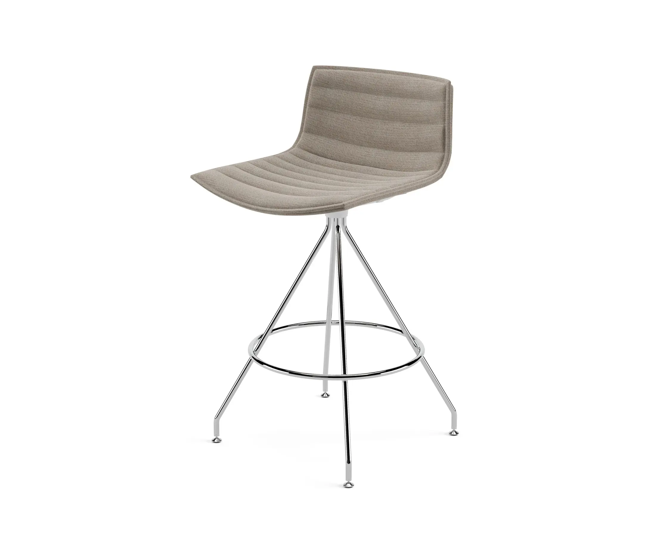 CATIFA (RE) 46 | STOOL, TRESTLE ON GLIDES - Counter stools from Arper ...