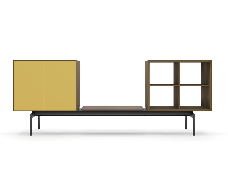 SEMITON MODULAR CABINET – 3 UNITS - Console tables from Arper | Architonic