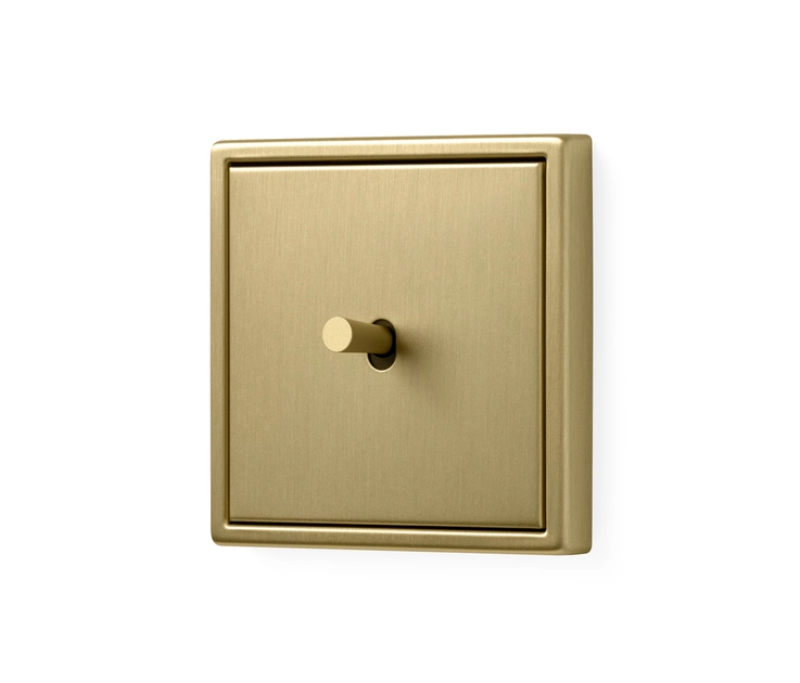 LS 1912 | SWITCH IN CLASSIC BRASS - Toggle switches from JUNG | Architonic