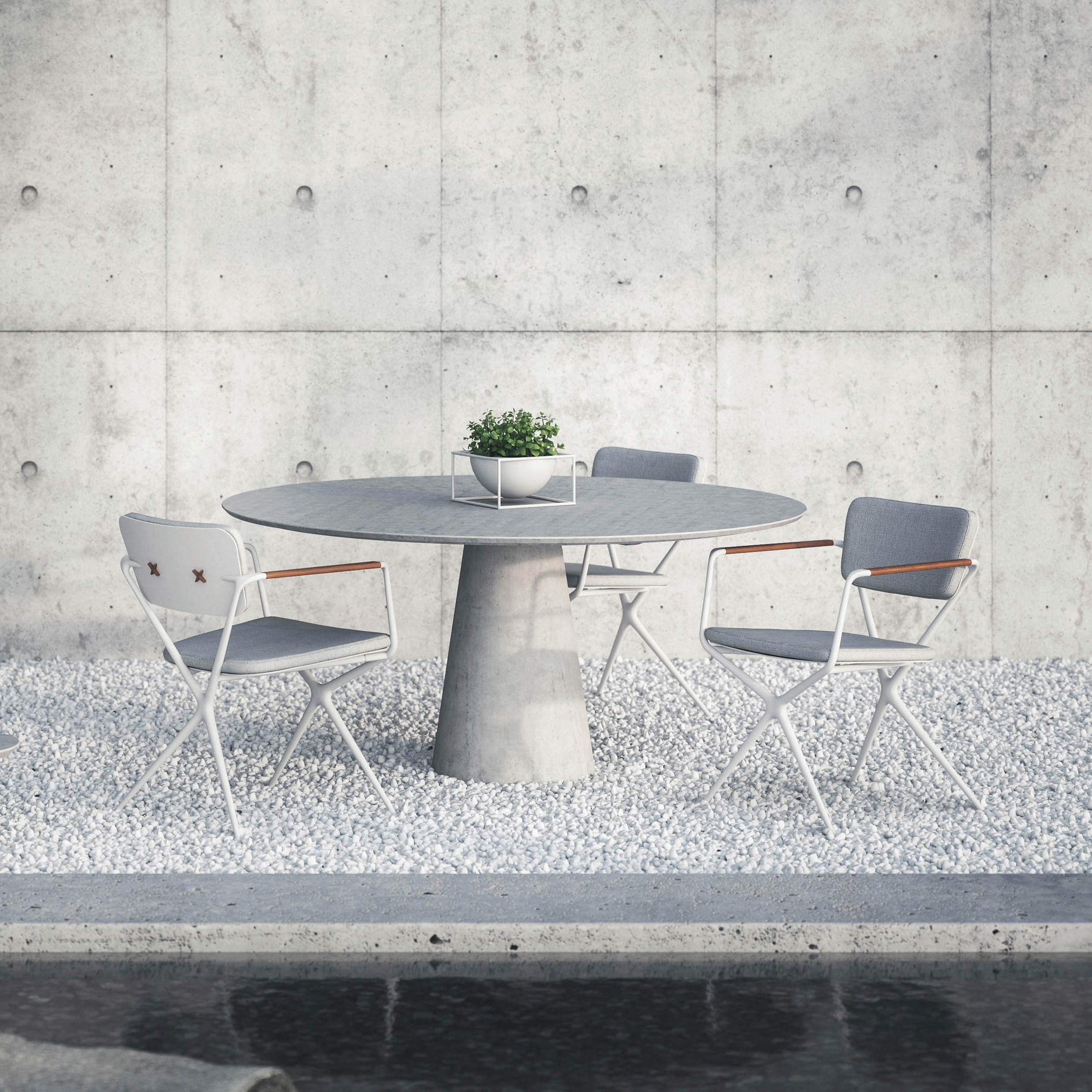 CONIX ROUND TABLE - Dining tables from Royal Botania | Architonic