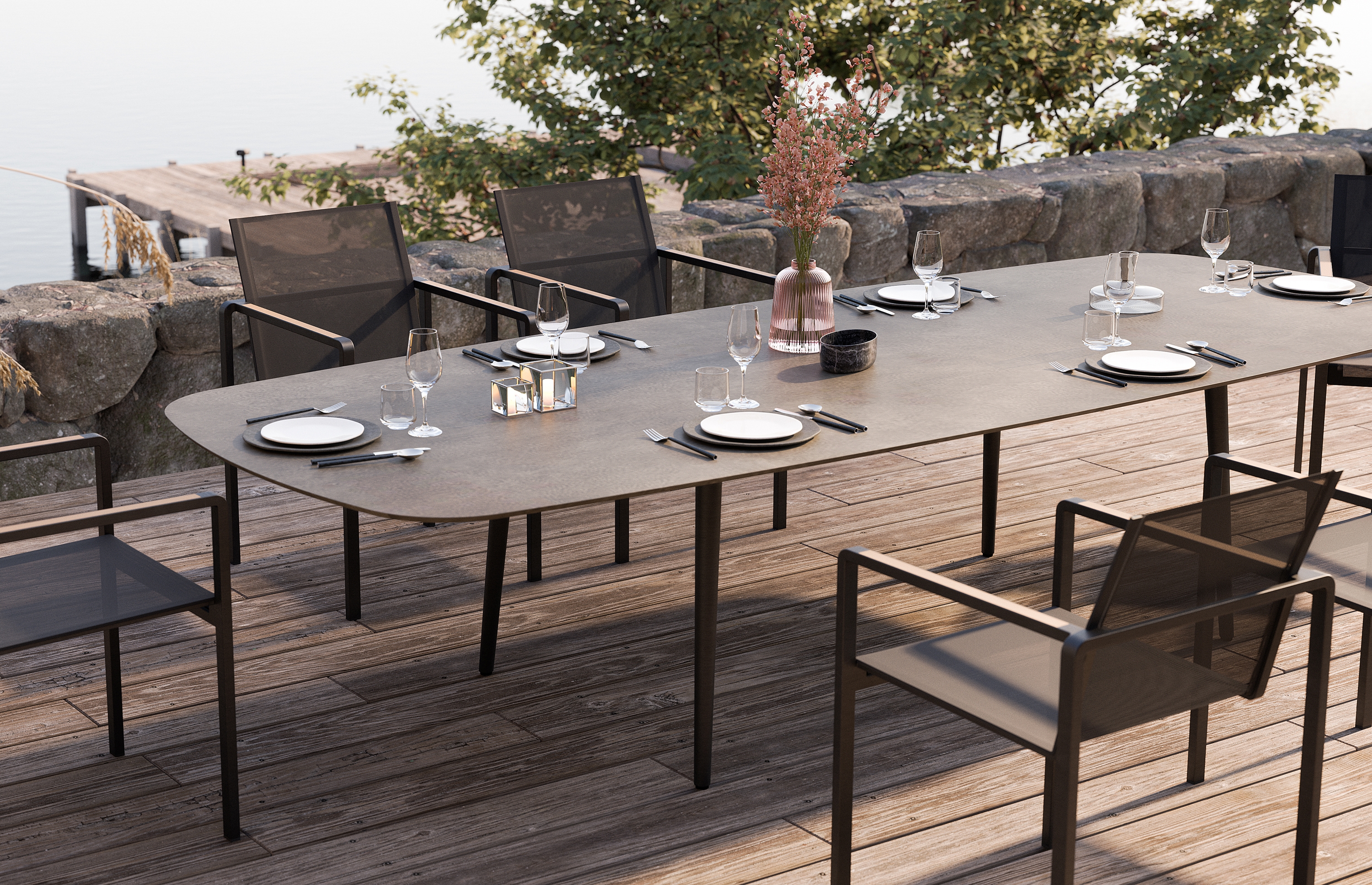 STYLETTO LOW LOUNGE TABLE 160CM ROUND – Mesas de centro de Royal ...