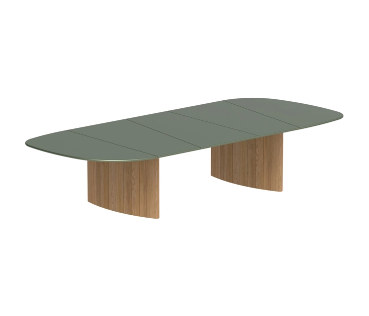 REGALIZ SECTION TABLE 310X130CM LOW DINING CERAMIC TOP - Dining tables ...
