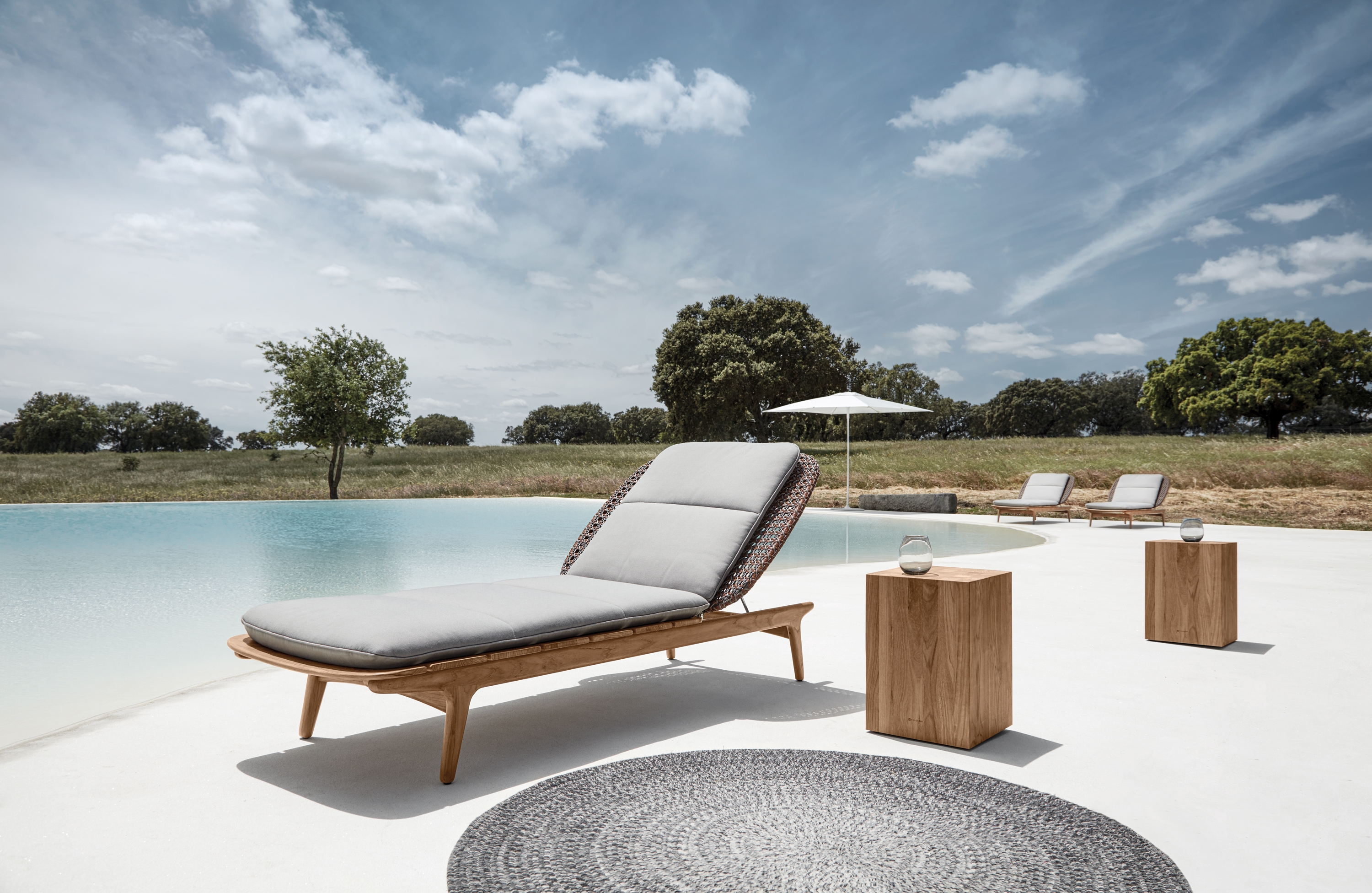 KAY HIGH BACK LOUNGE CHAIR COPPER - Armchairs from Gloster Furniture ...