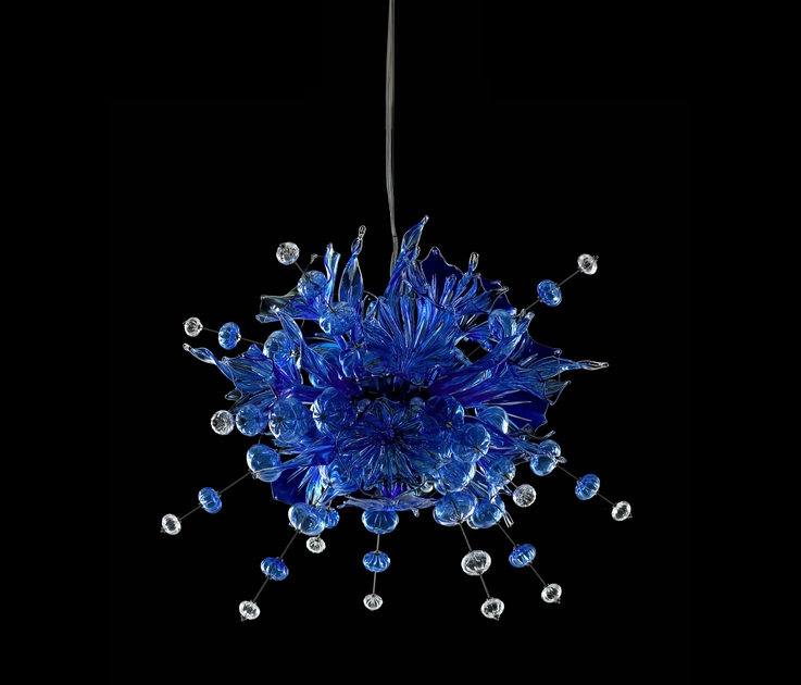 KUMULUS 120 CHANDELIER BLUE - Suspended lights from Bsweden | Architonic