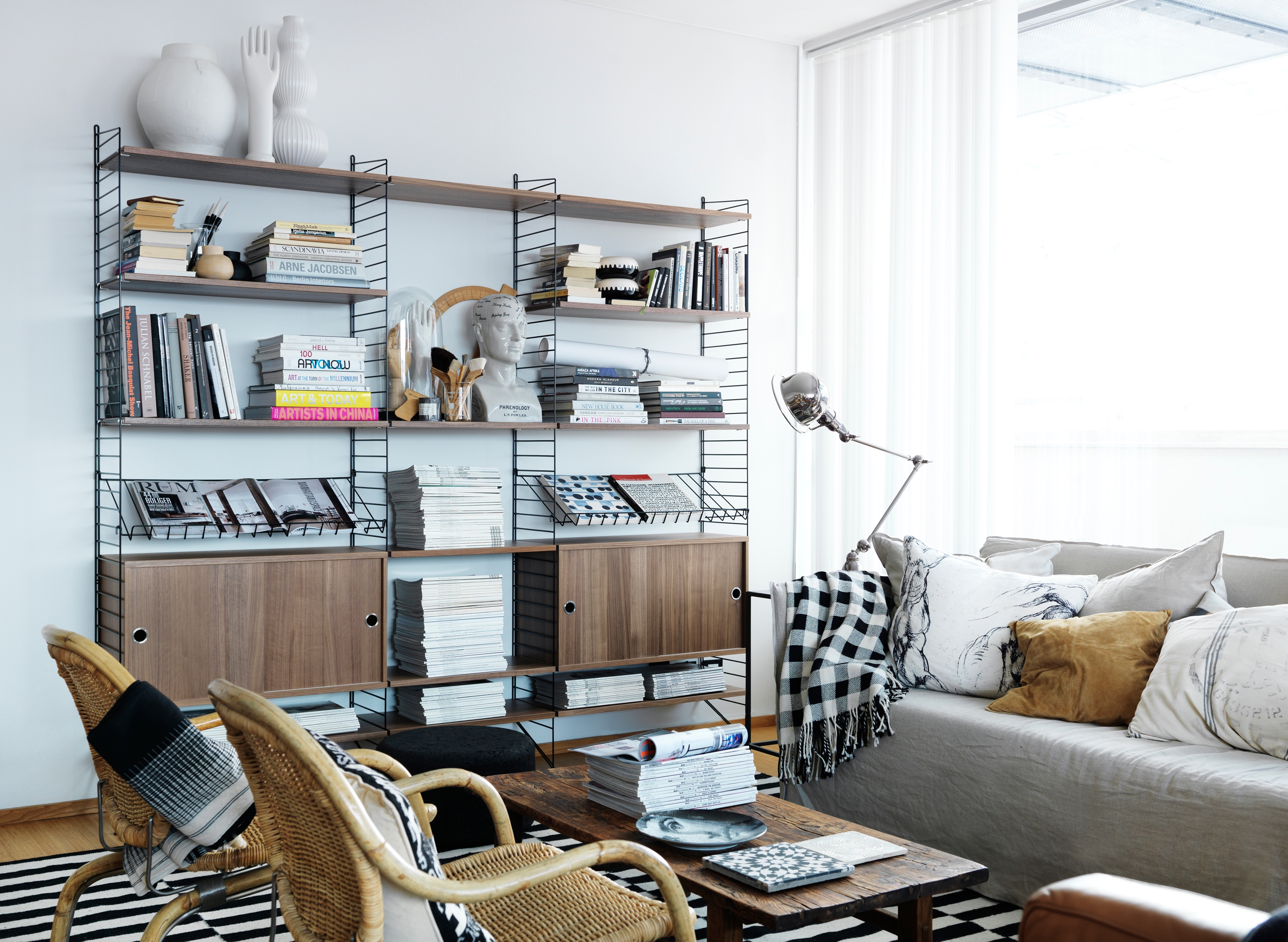 STRING SYSTEM – Estantería de string furniture | Architonic