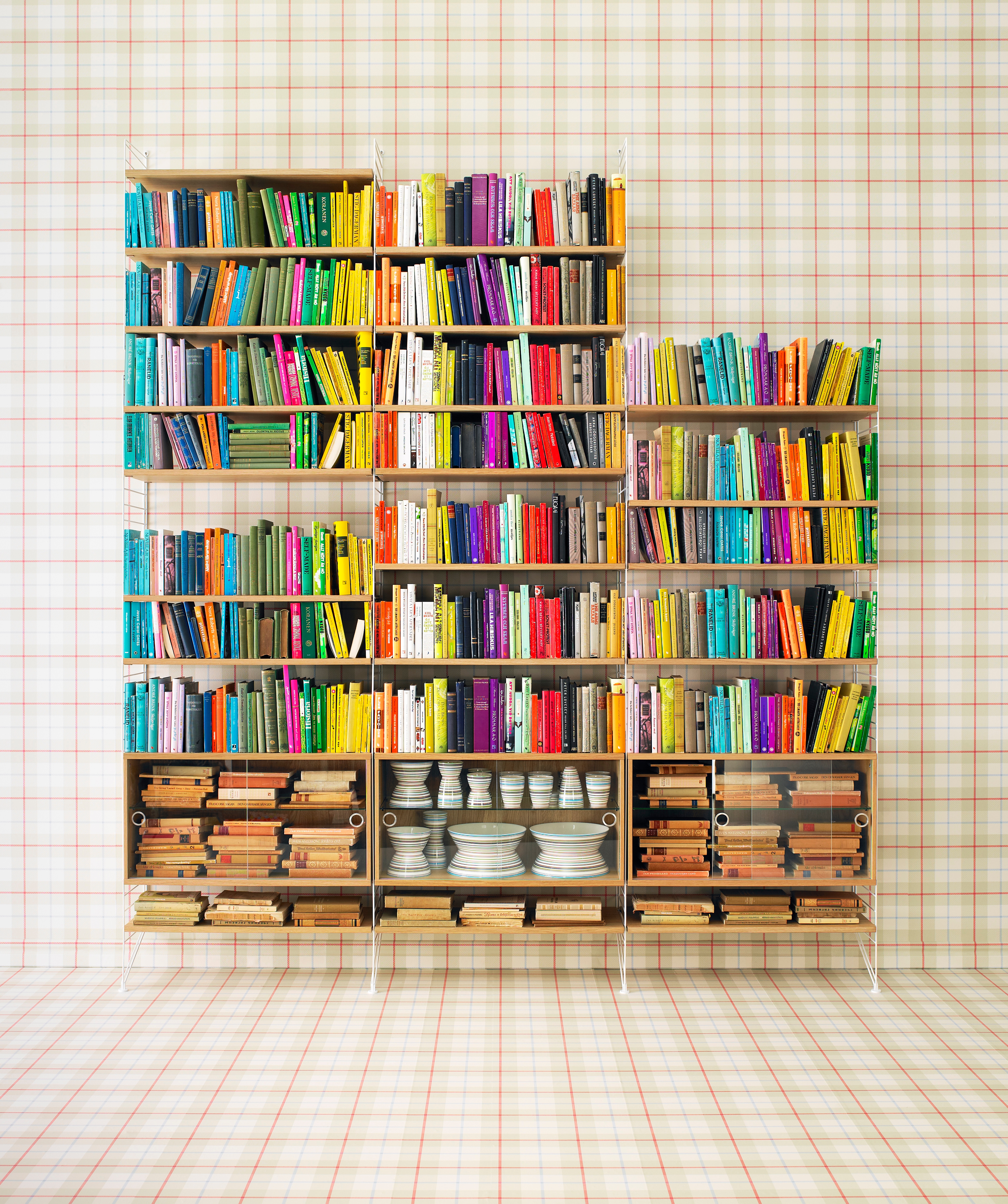 STRING SYSTEM, PLEX PANELS - Shelving from string furniture | Architonic