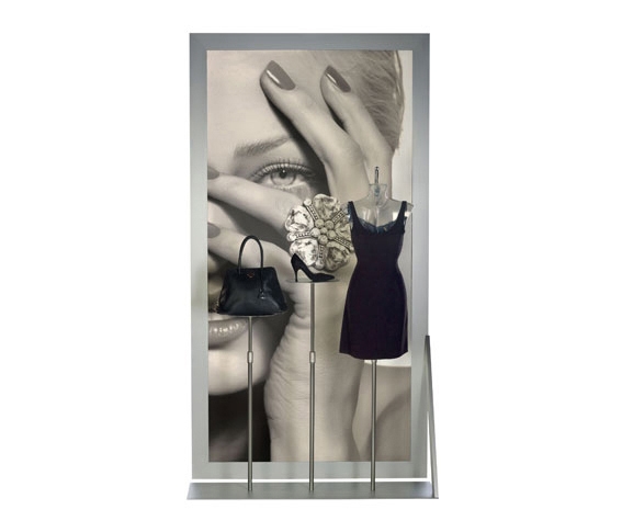 RETAIL SYSTEMS: SIGNAGE AND GRAPHIC SYSTEMS - Display stands from B+N ...