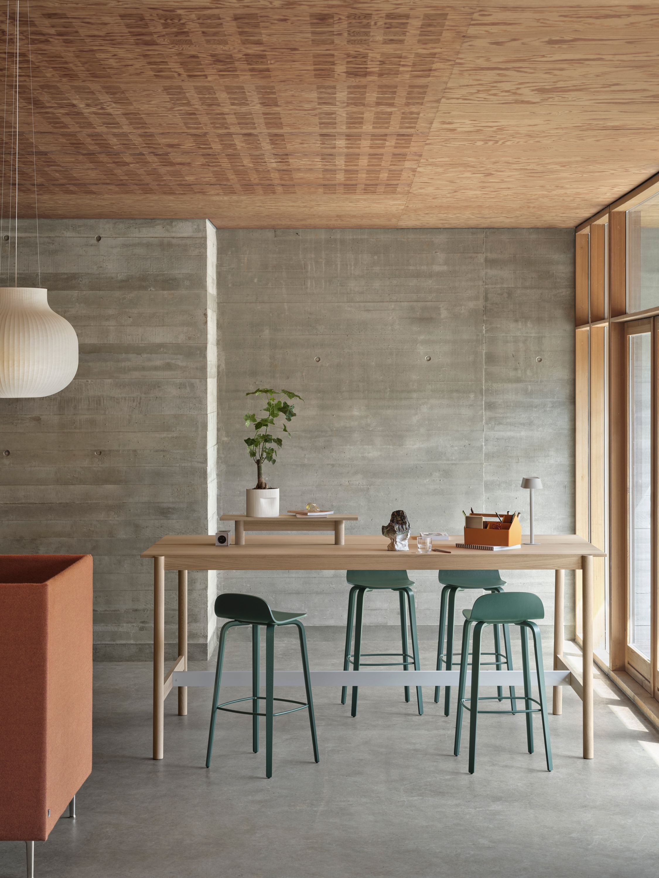 LINEAR SYSTEM MIDDLE MODULE | 110X240 – Accessoires de table de Muuto ...