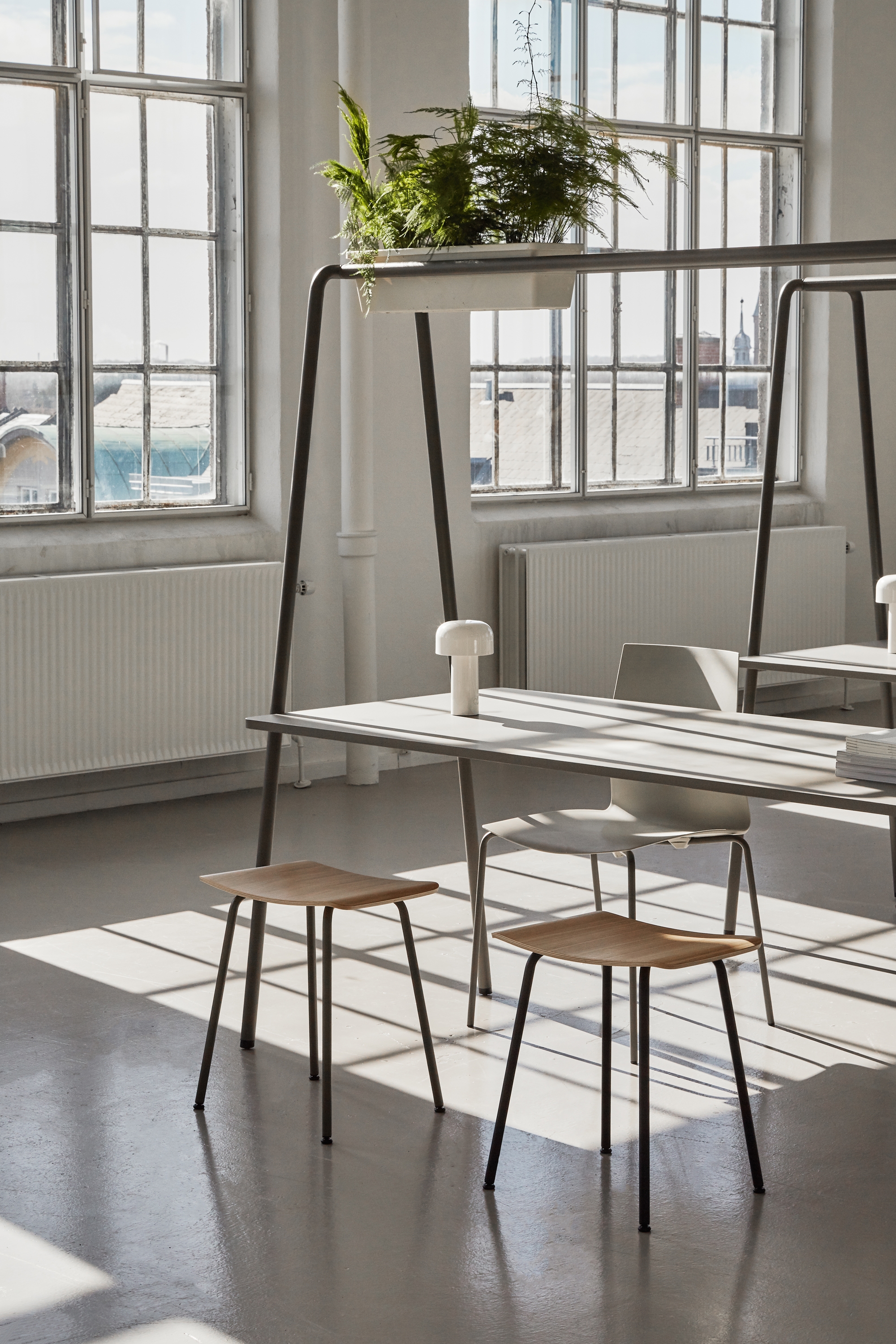FOUR STOOLS 105 UPHOLSTERY, WOODEN LEGS - Bar stools from Ocee & Four ...