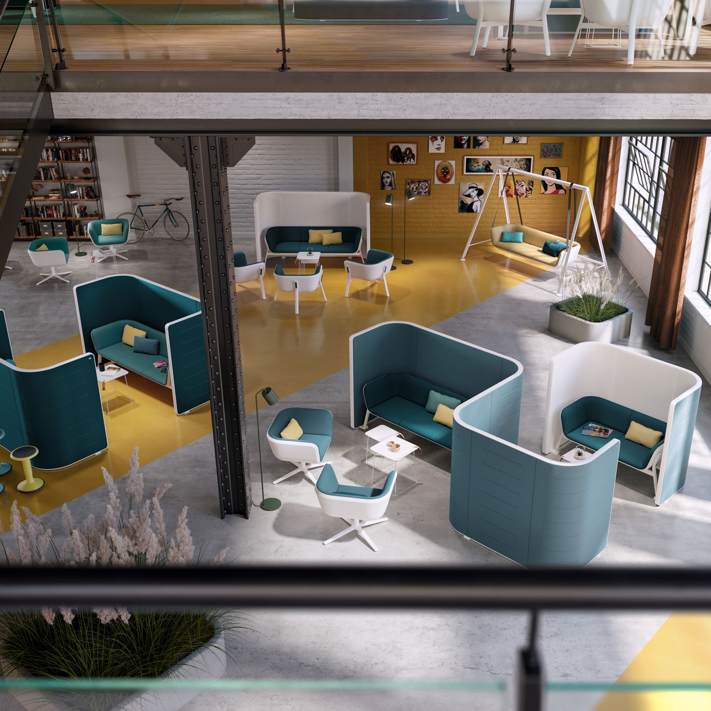 HUB 3 BENCH HU330 - Benches from Interstuhl | Architonic