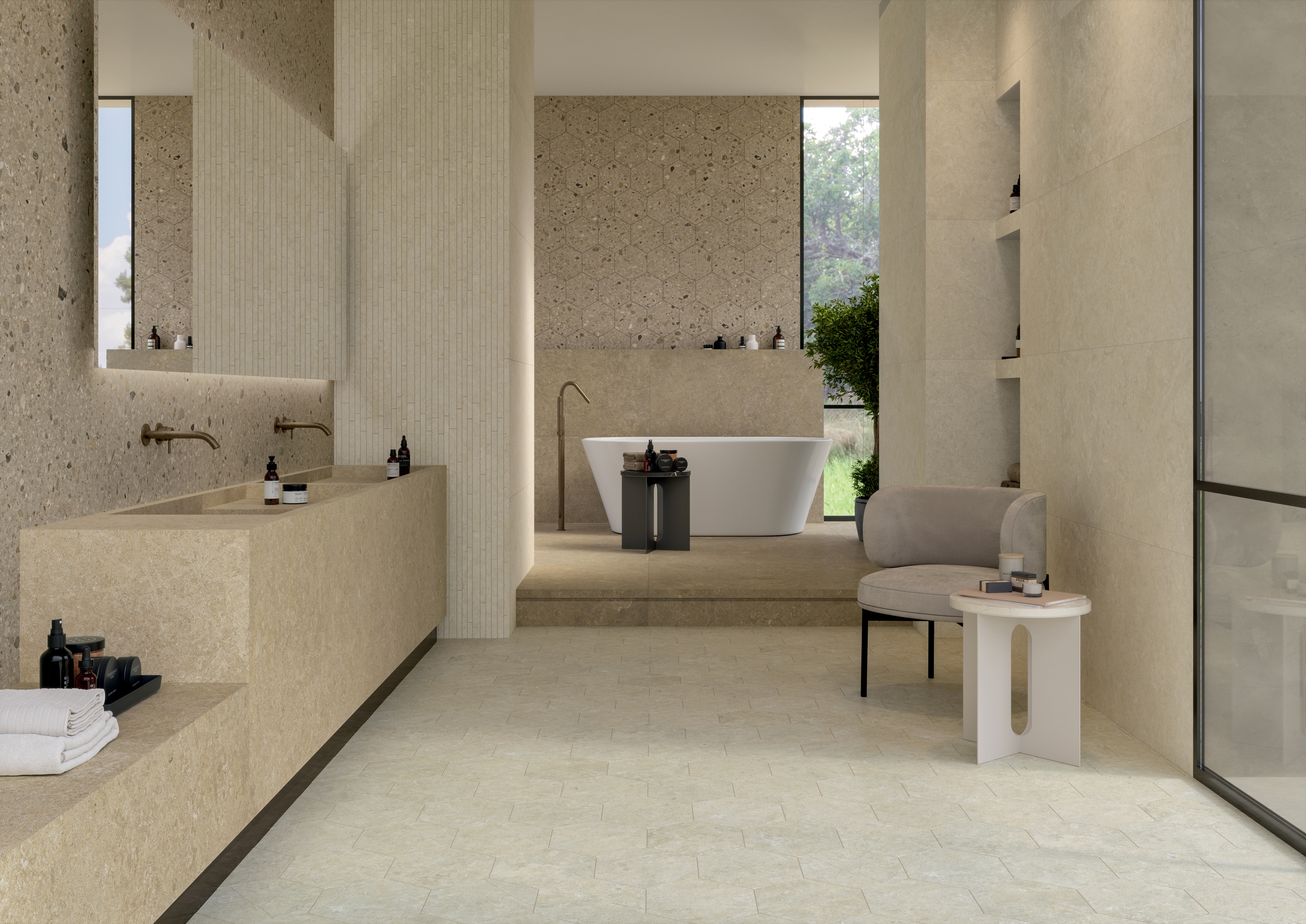 ARKYSTILE | SHADE COLD 120X120 - Ceramic tiles from Marca Corona ...