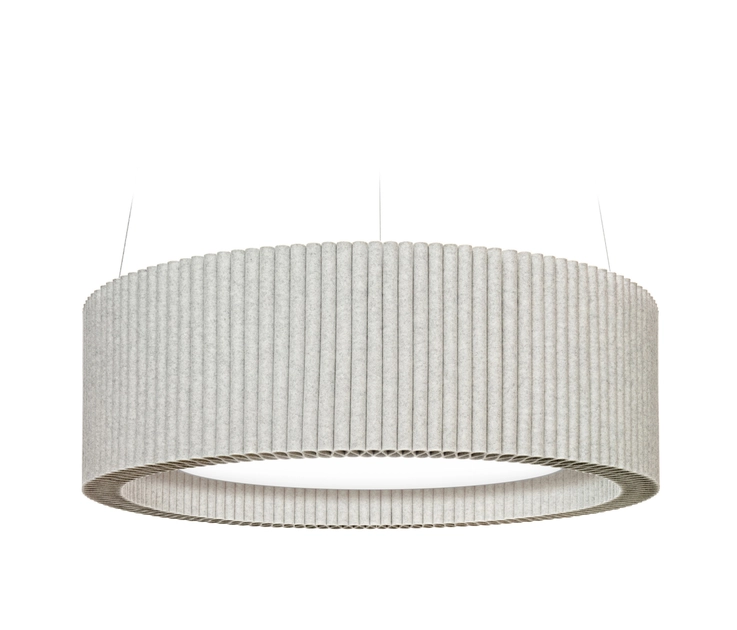 CEILING OBJECT WAVE WITH LUMINAIRE - Suspended lights from HEY-SIGN ...