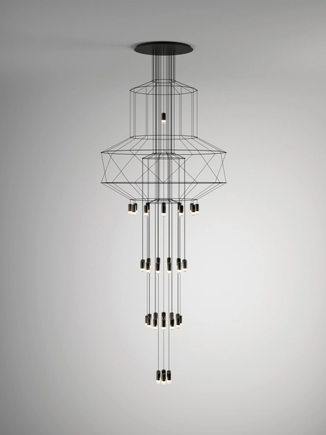 WIREFLOW CHANDELIER 0375 HANGING LAMP - Suspended lights from Vibia | Architonic