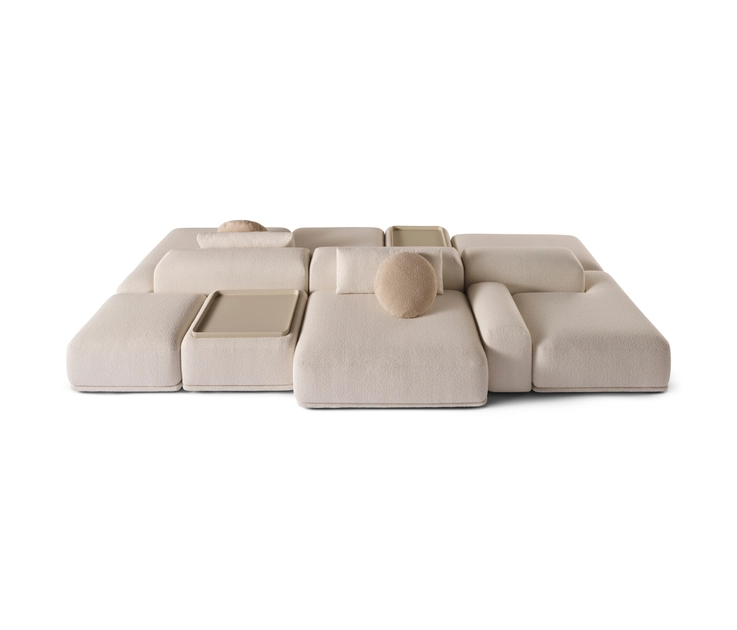RENÉ SUITE - Modular seating elements from Meridiani | Architonic