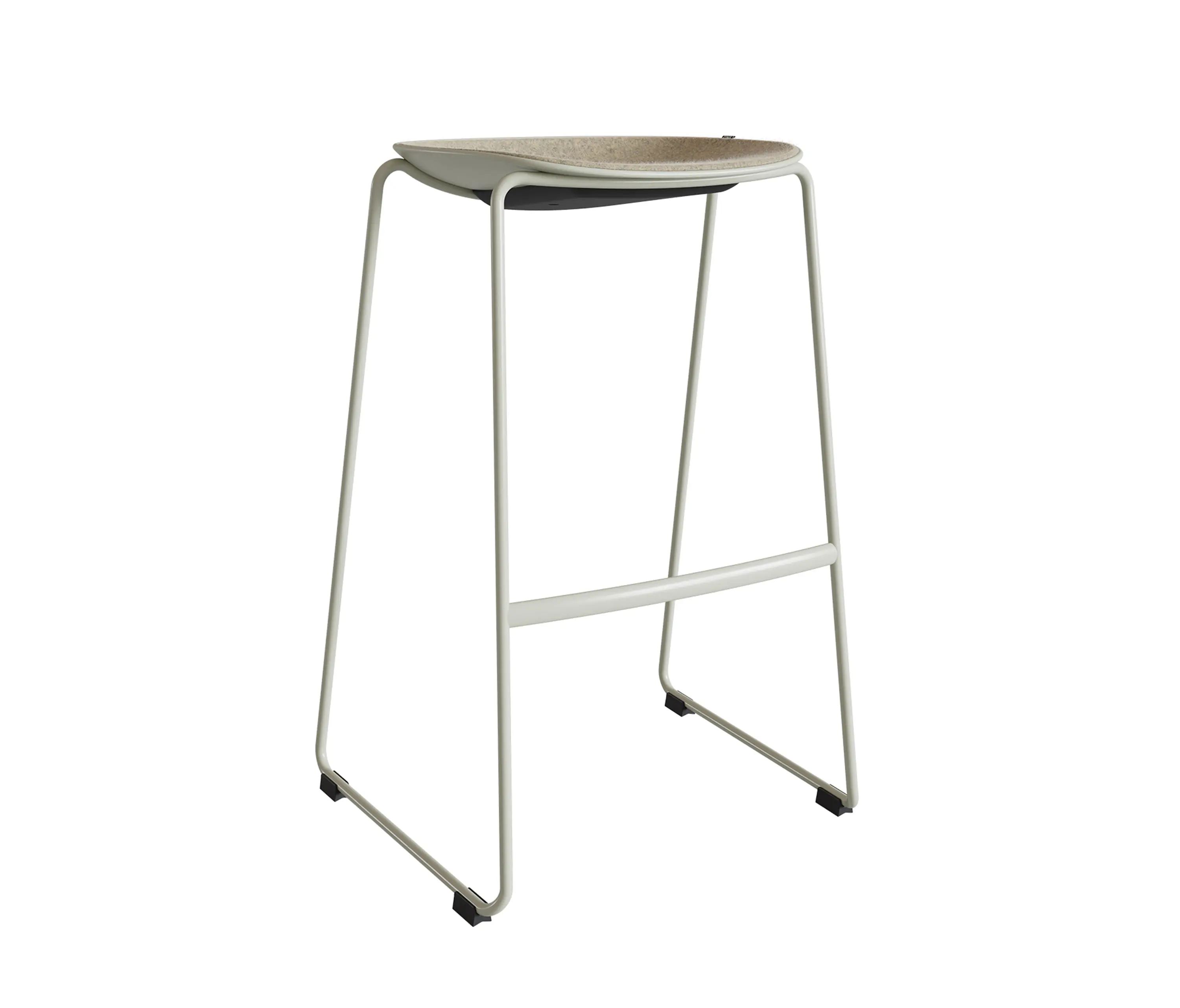 HOCKER MATE MIT KUFENGESTELL - Barhocker von ENEA | Architonic