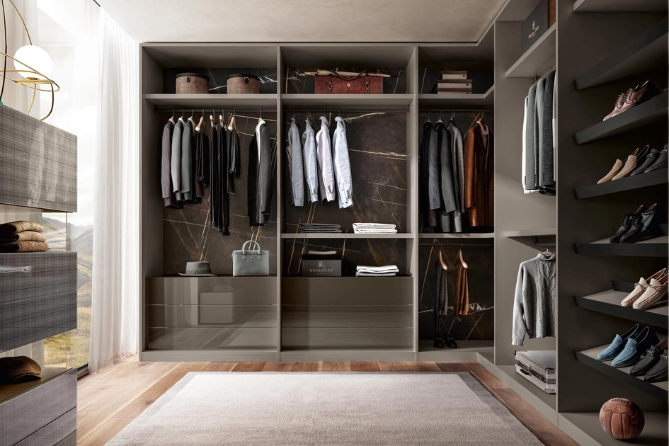 OUTFIT WALK-IN CLOSET - 1182 - Walk-in wardrobes from LAGO | Architonic