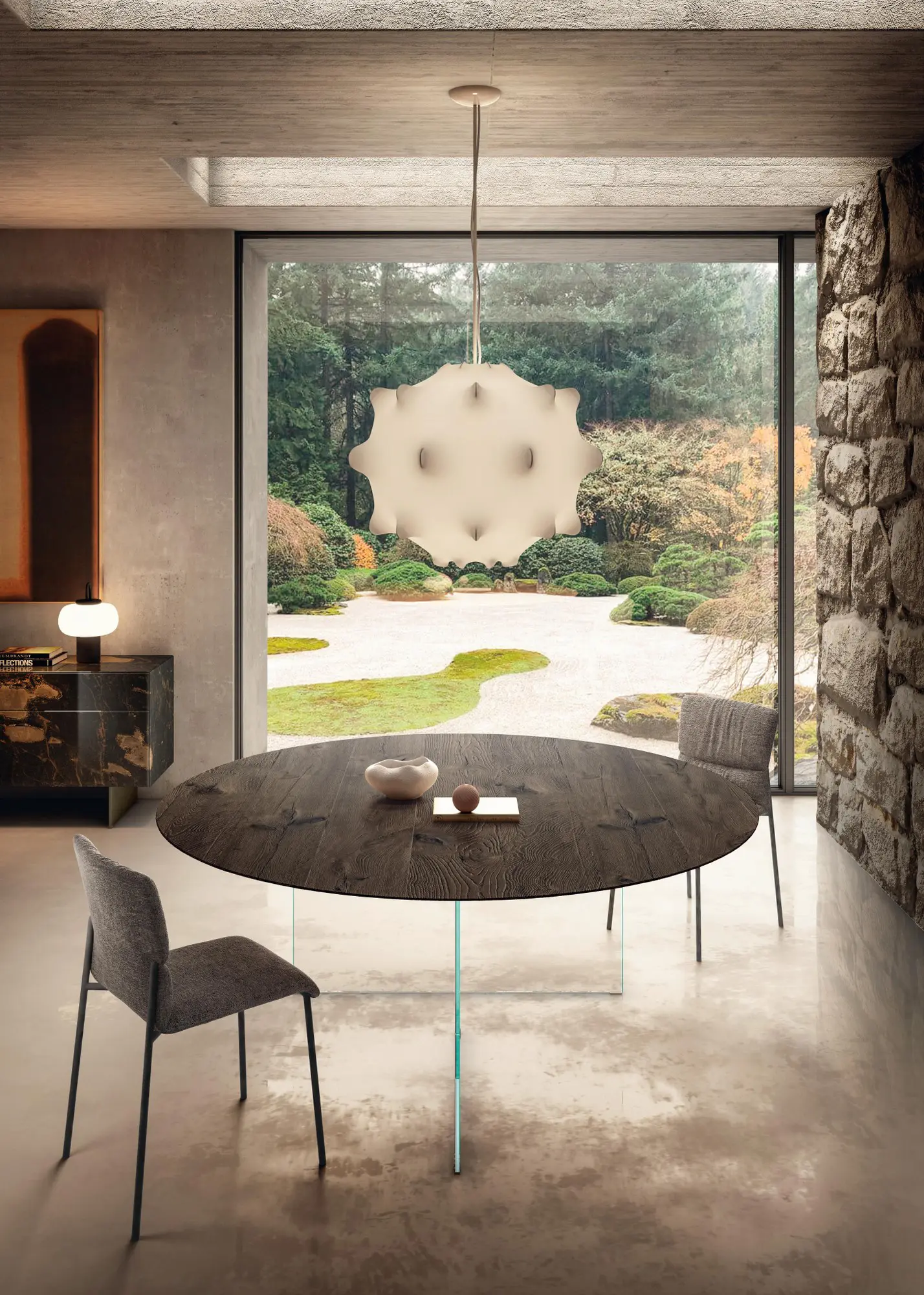 AIR SLIM ROUND TABLE - 2260W - Dining tables from LAGO | Architonic