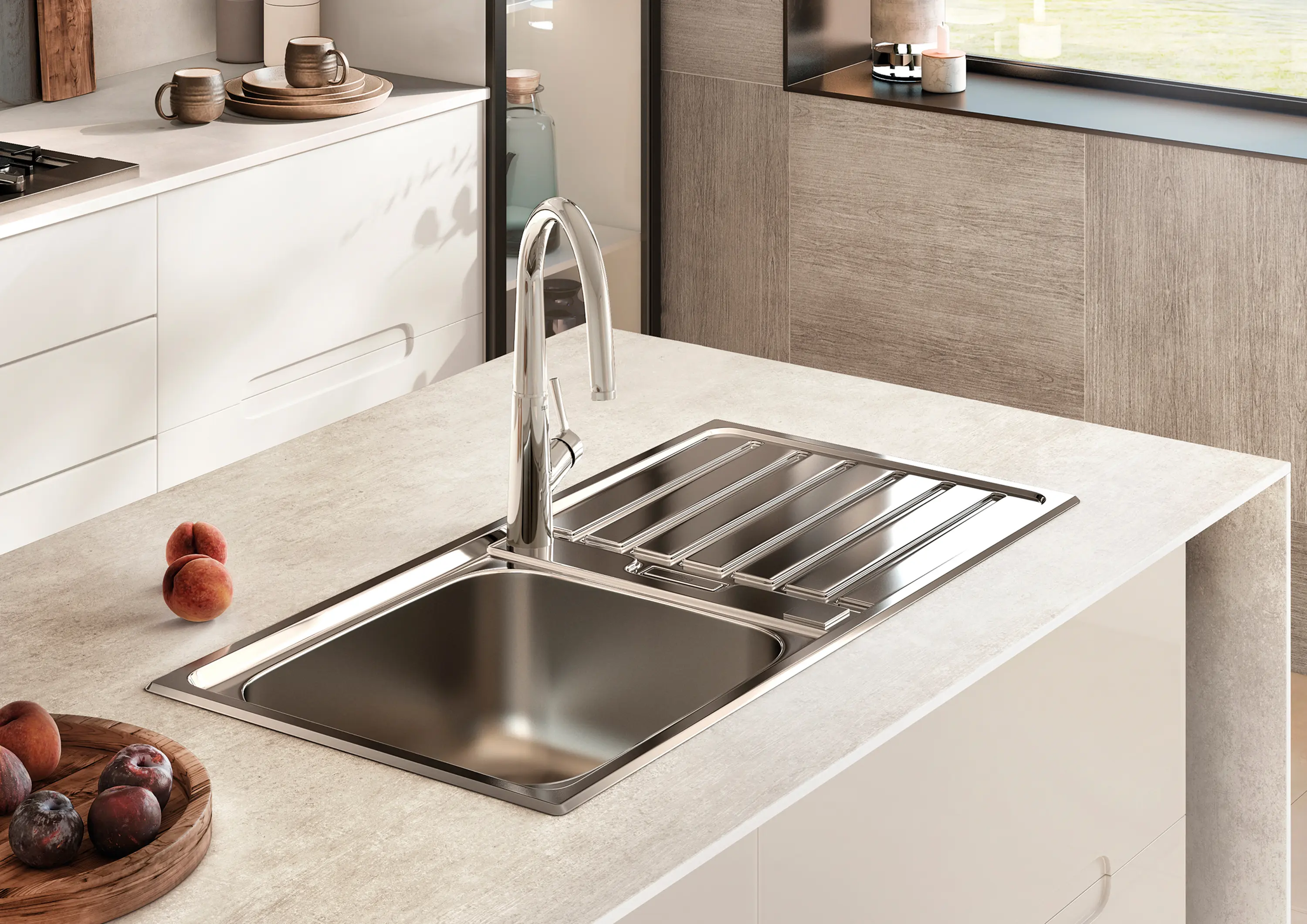 SYRA | KITCHEN SINK MIXER - Kitchen taps from Roca | Architonic