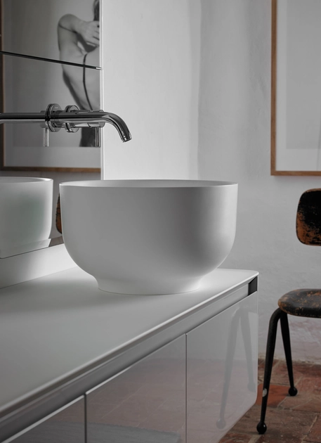 ORIGIN TOPSOLID TOP MOUNTED WASHBASIN H25 - Wash basins from Inbani ...
