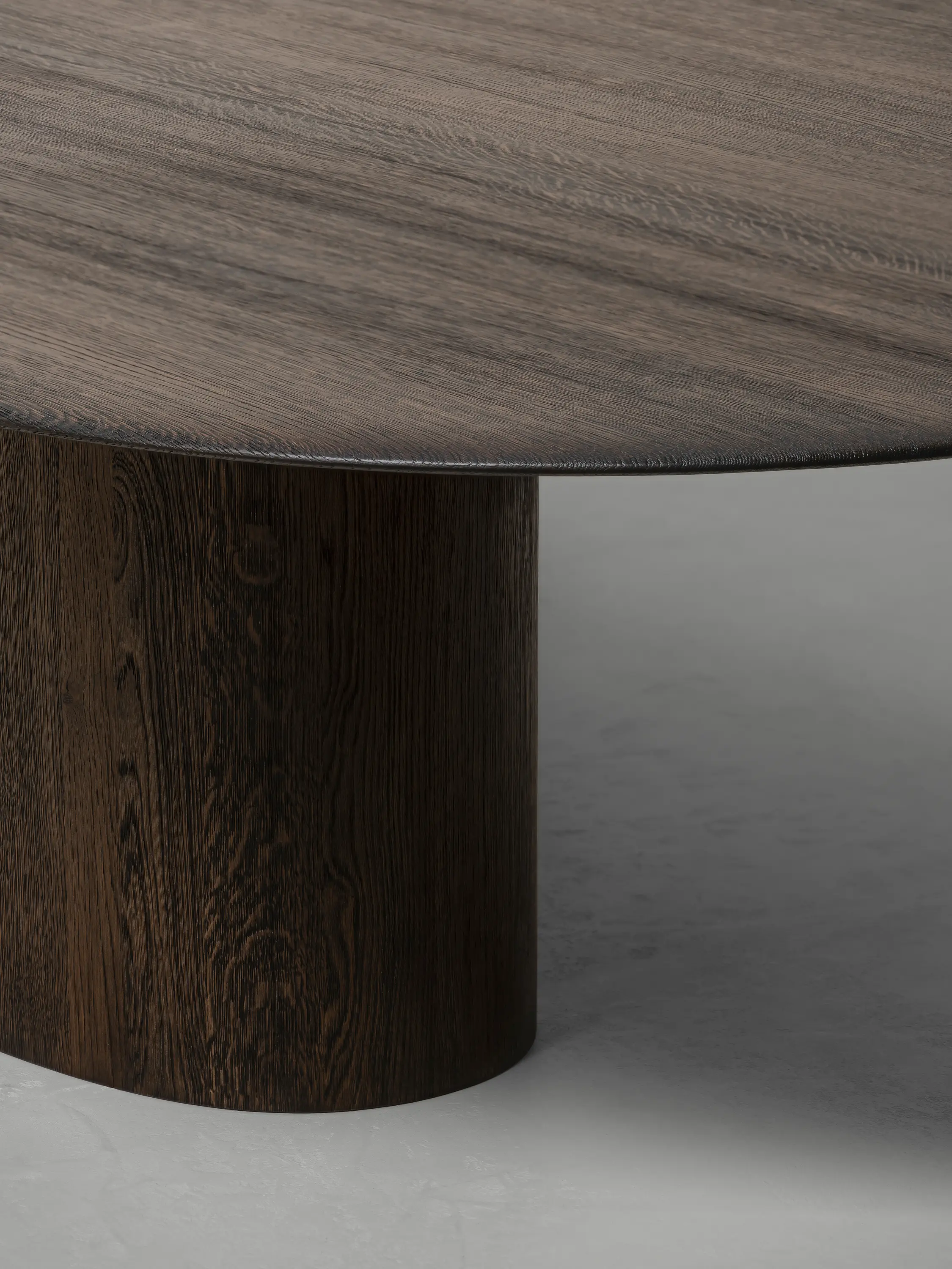ANVIL DINING TABLE SEMI - OVAL - Dining tables from Van Rossum | Architonic
