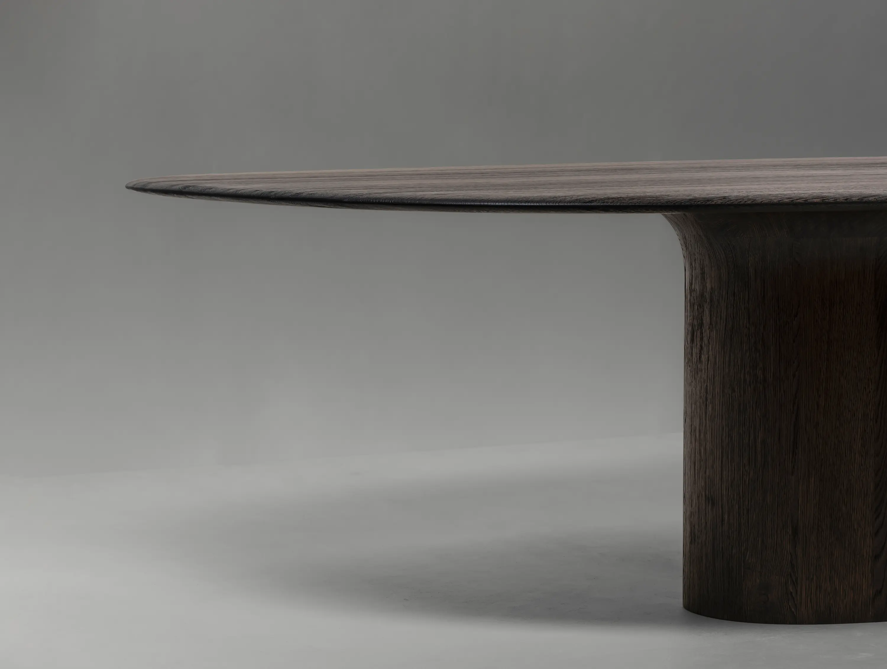 ANVIL DINING TABLE SEMI - OVAL - Dining tables from Van Rossum | Architonic