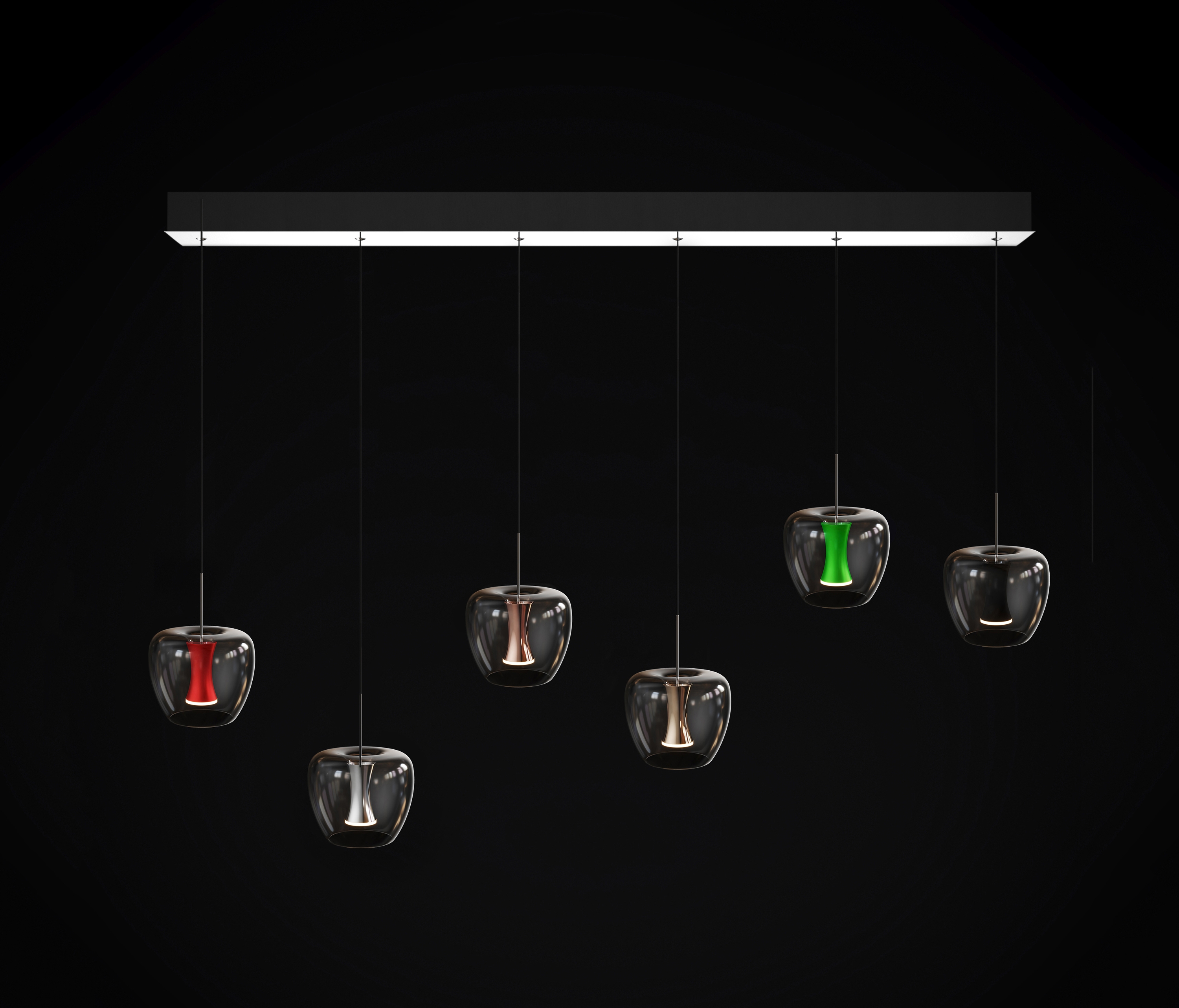 APPLE MOOD SMALL ROUND 5 - Pendelleuchten von Quasar | Architonic