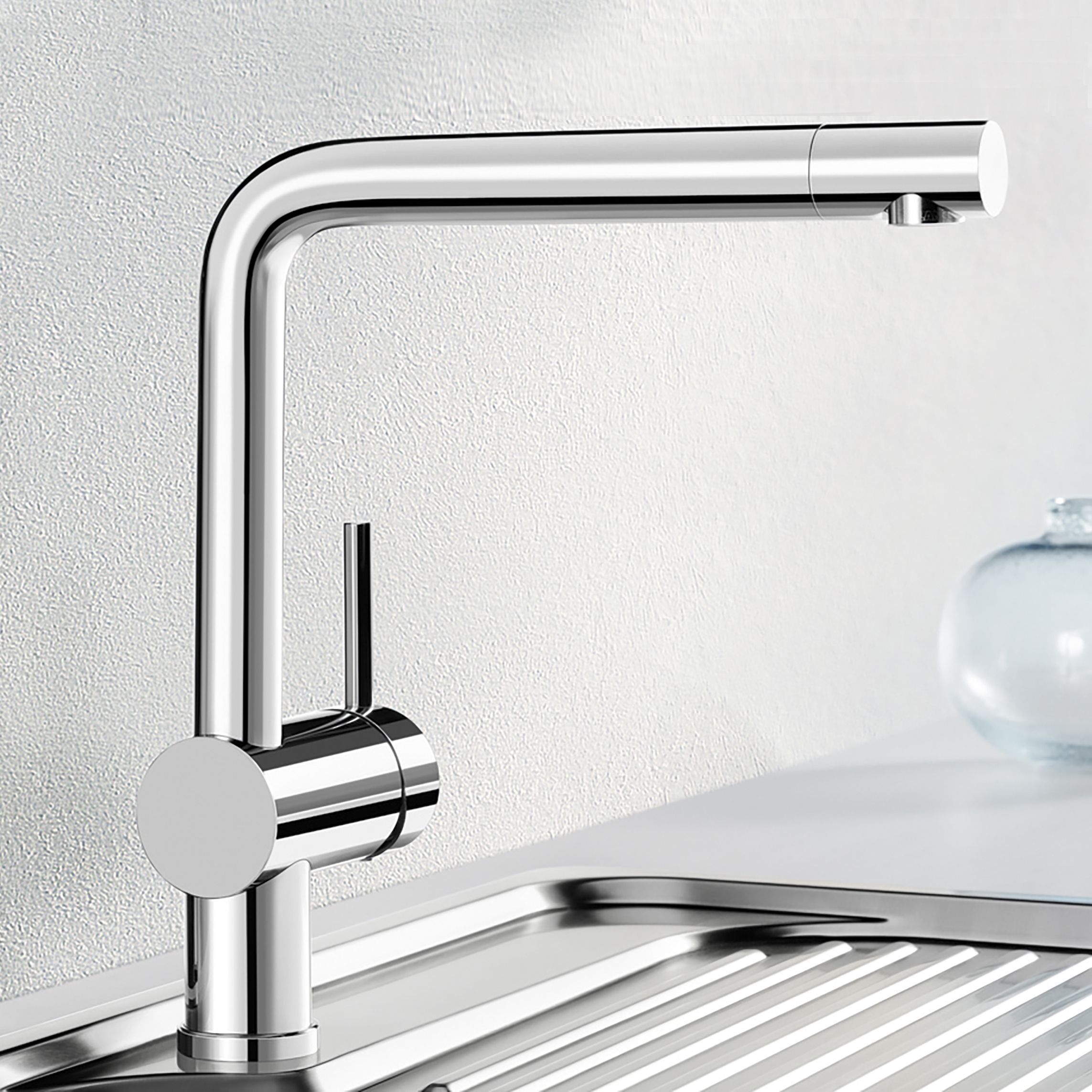 BLANCO LINUS | SILGRANIT ROCK GREY - Kitchen taps from Blanco | Architonic