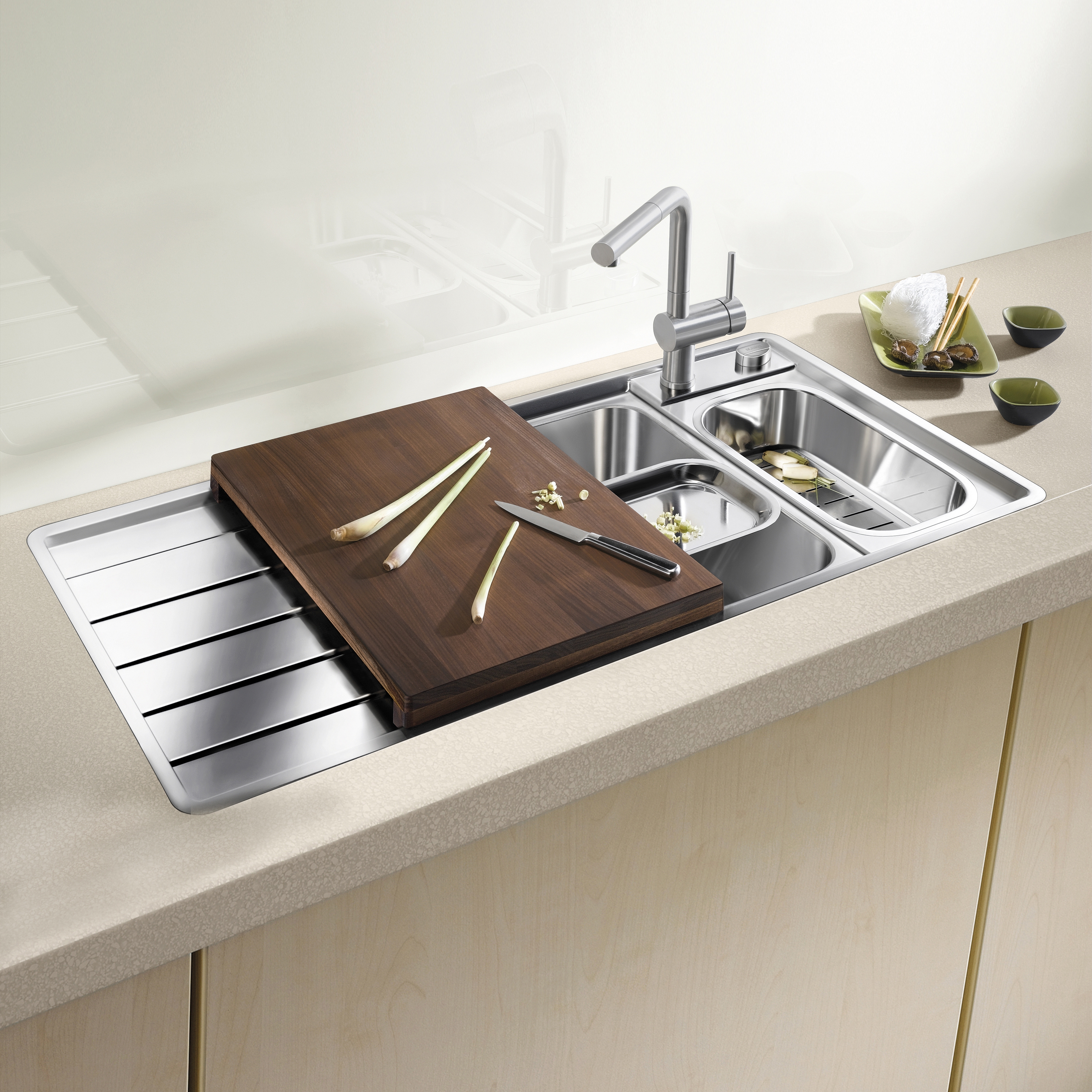 BLANCO AXIS II 5 S-IF - Kitchen sinks from Blanco | Architonic